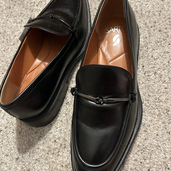 Franco Sarto | Shoes | Franco Sarto Eda Bit Buckle Leather Loafers ...